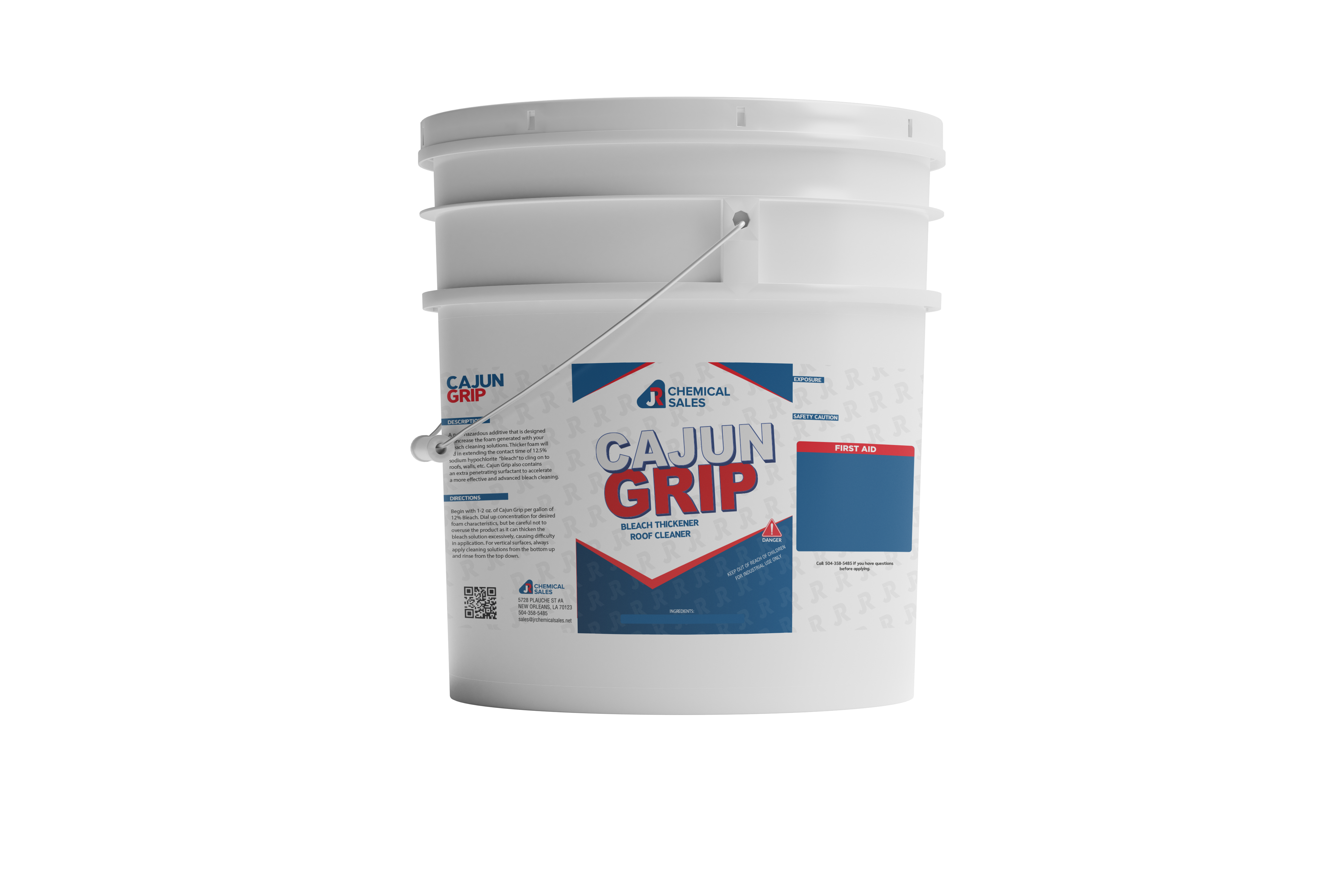 CAJUN GRIP ROOF SURFACTANT 5 Gallon– JR CHEMICAL SALES